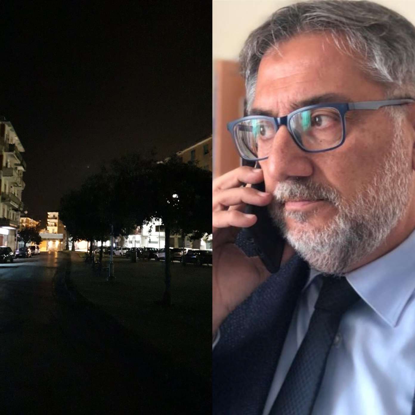 Salerno, via Rocco Cocchia: sopralluogo dei tecnici per il black out