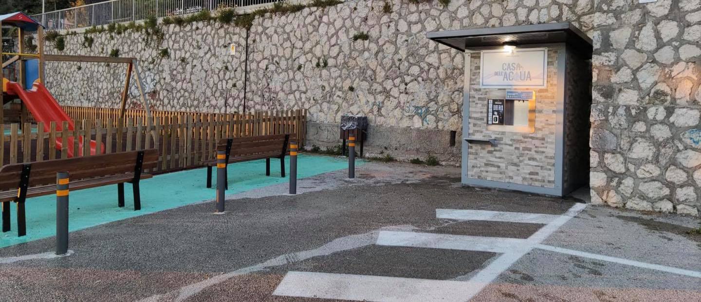 Frasso Telesino, inaugurata la 'casa dell'acqua' in Piazza Mercato