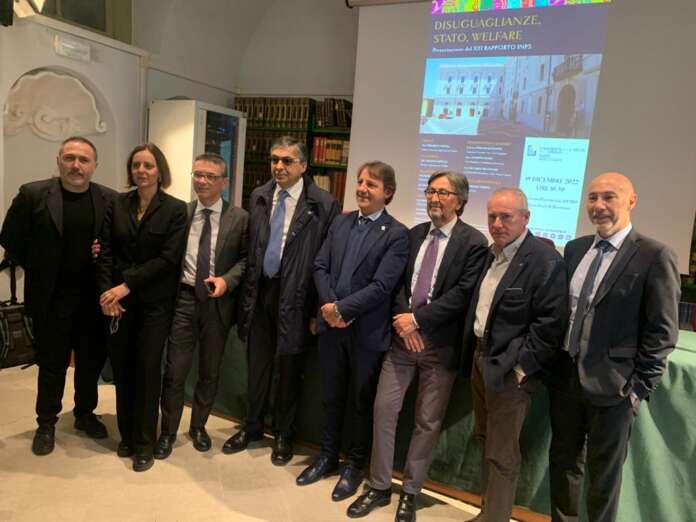 Unisannio, presentato con il presidente Tridico il XXI Rapporto Inps